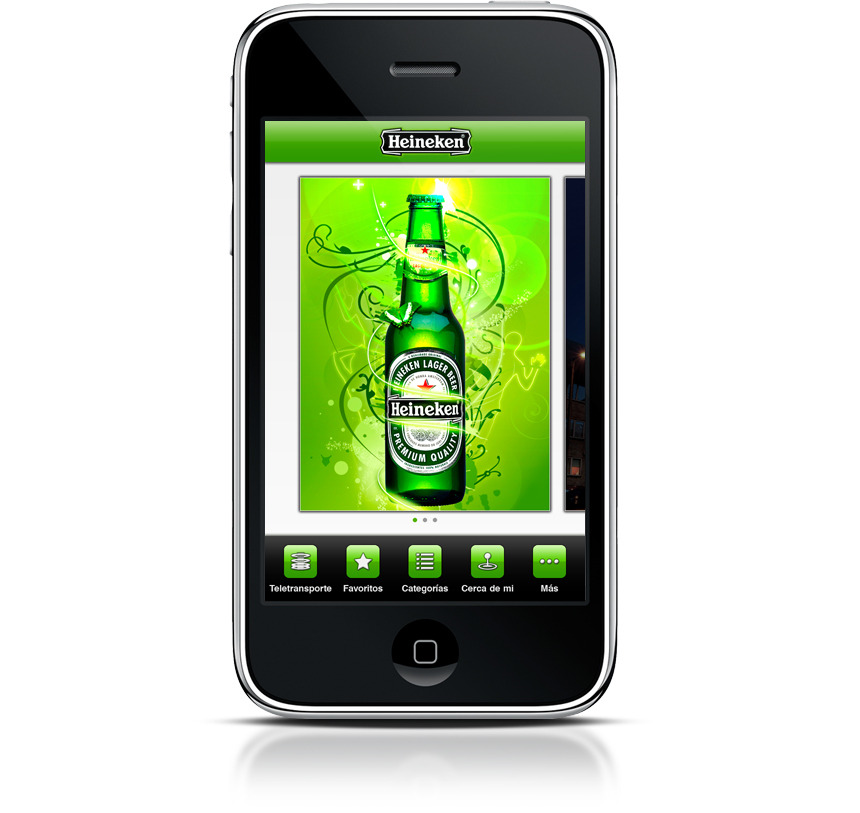 Heineken app - Olga Voskoboinikova