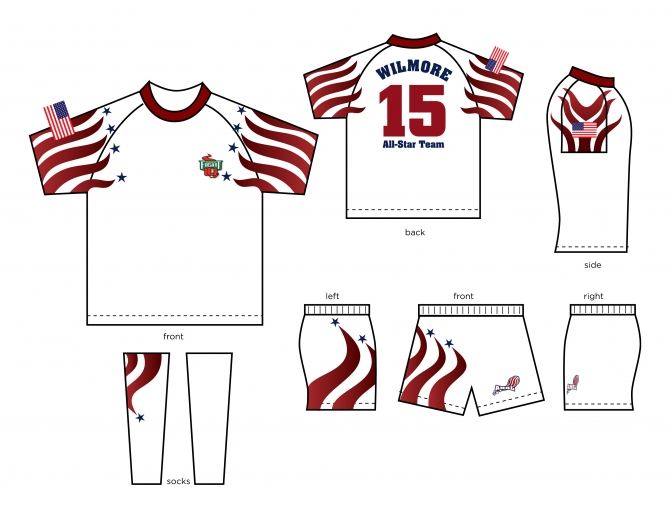 American National Rugby League - Christina Griffis Designer