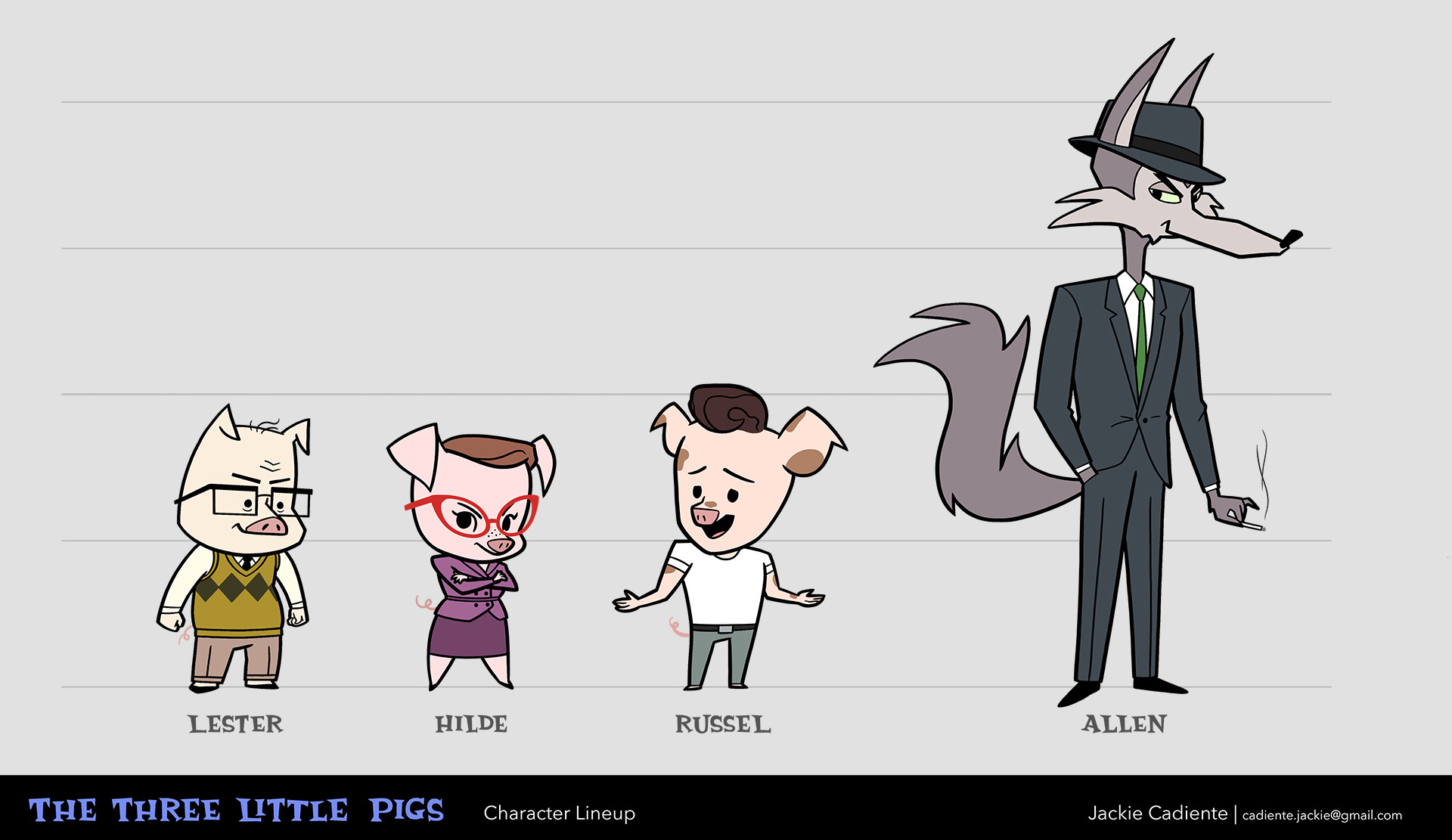 The Three Little Pigs - Jackie Cadiente