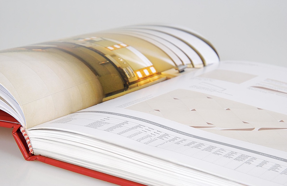 catalog design for ceramic tiles collections - Patricia De Ross