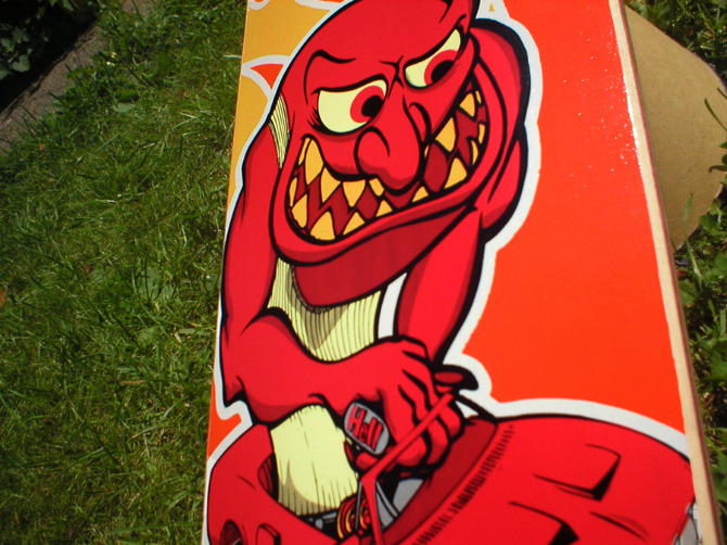 Formula One Skateboards - George James Lampman