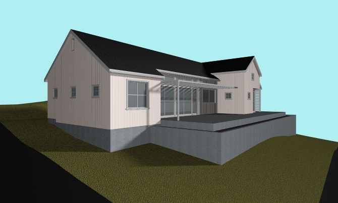 Mosier House - JACK BARNES ARCHITECT