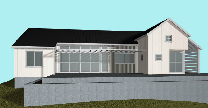 Mosier House - JACK BARNES ARCHITECT