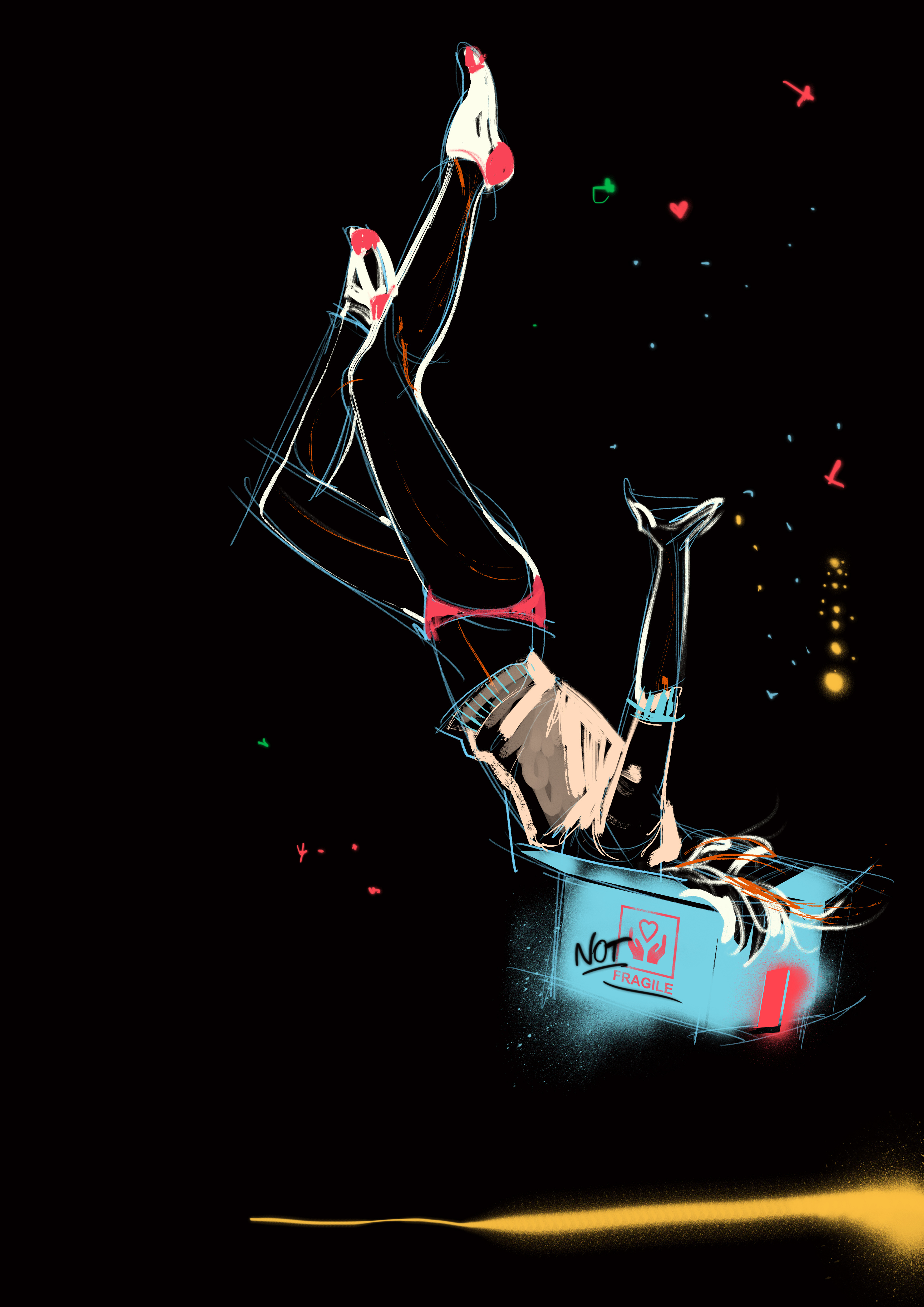 Personal Works | Black Series - Sarah Kamada