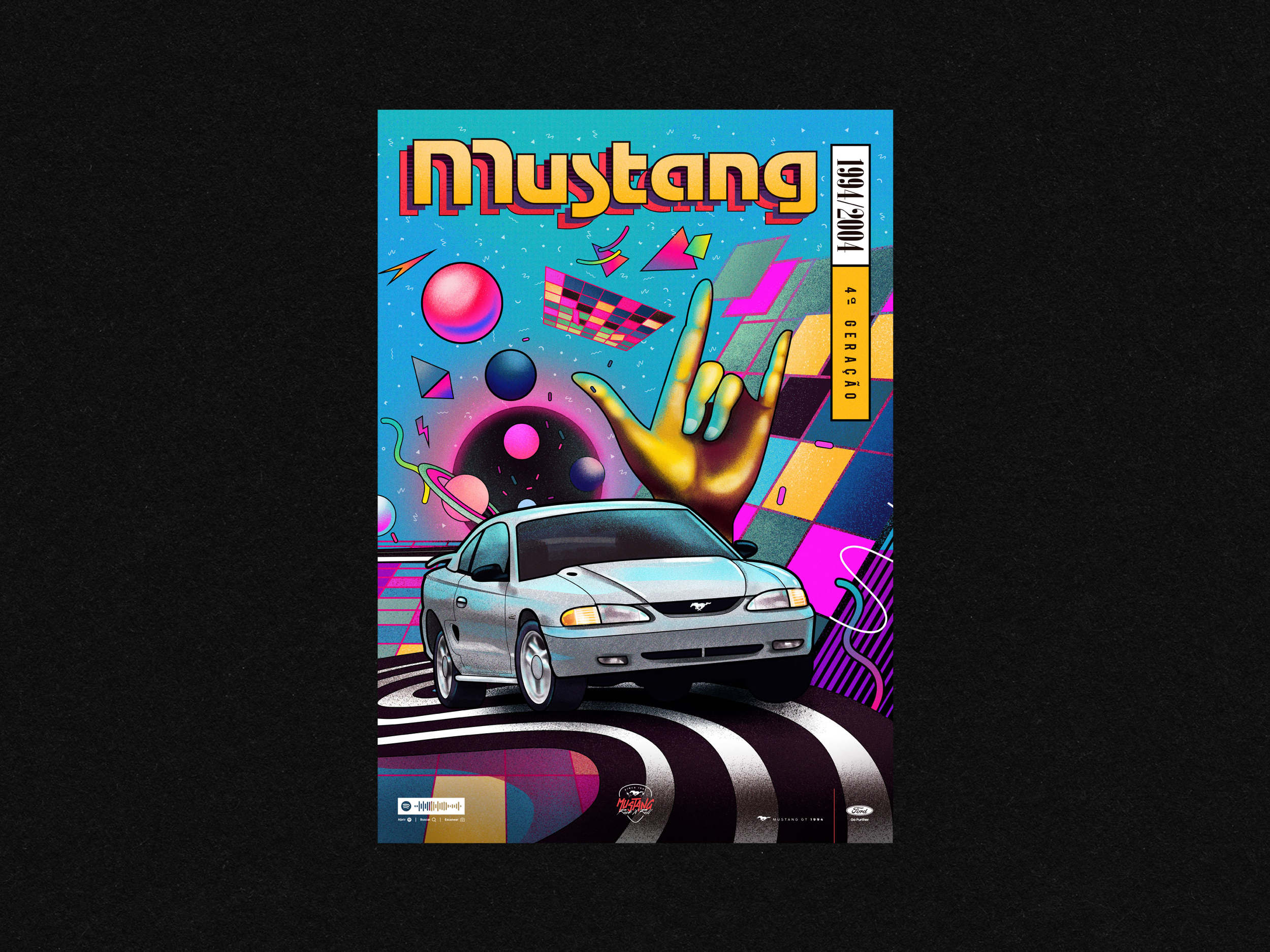 Ford Mustang | Rock day - Sarah Kamada
