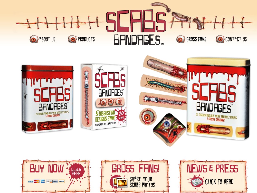 SCABS BANDAGES - larry silberfein
