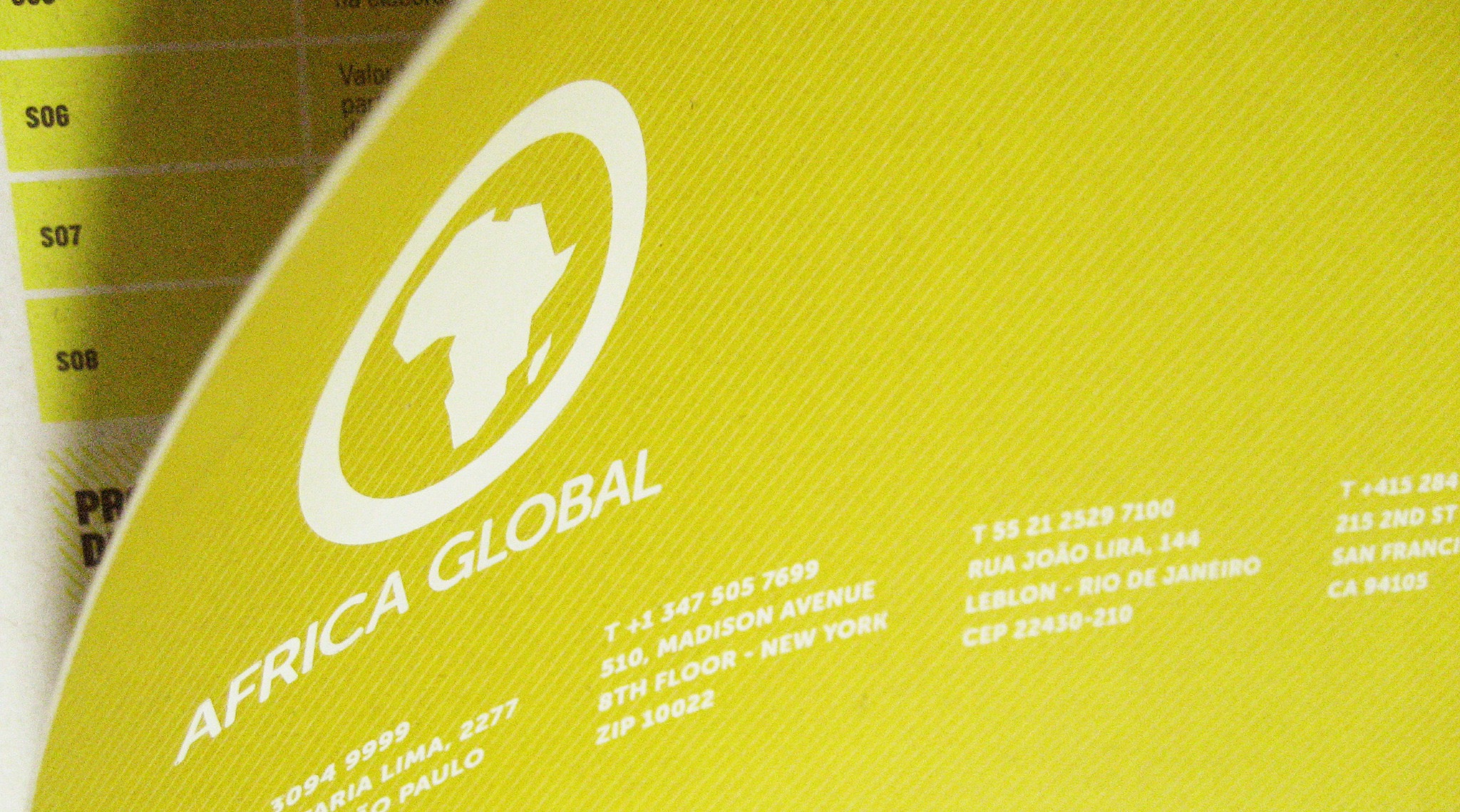 Relatório Africa - Camila Bachichi