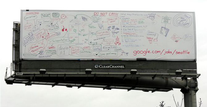 Google White Board - Jonathan Harris - Creative Director