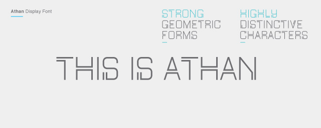 Athan Display Font - Dani Montesinos / graphic design, art direction ...