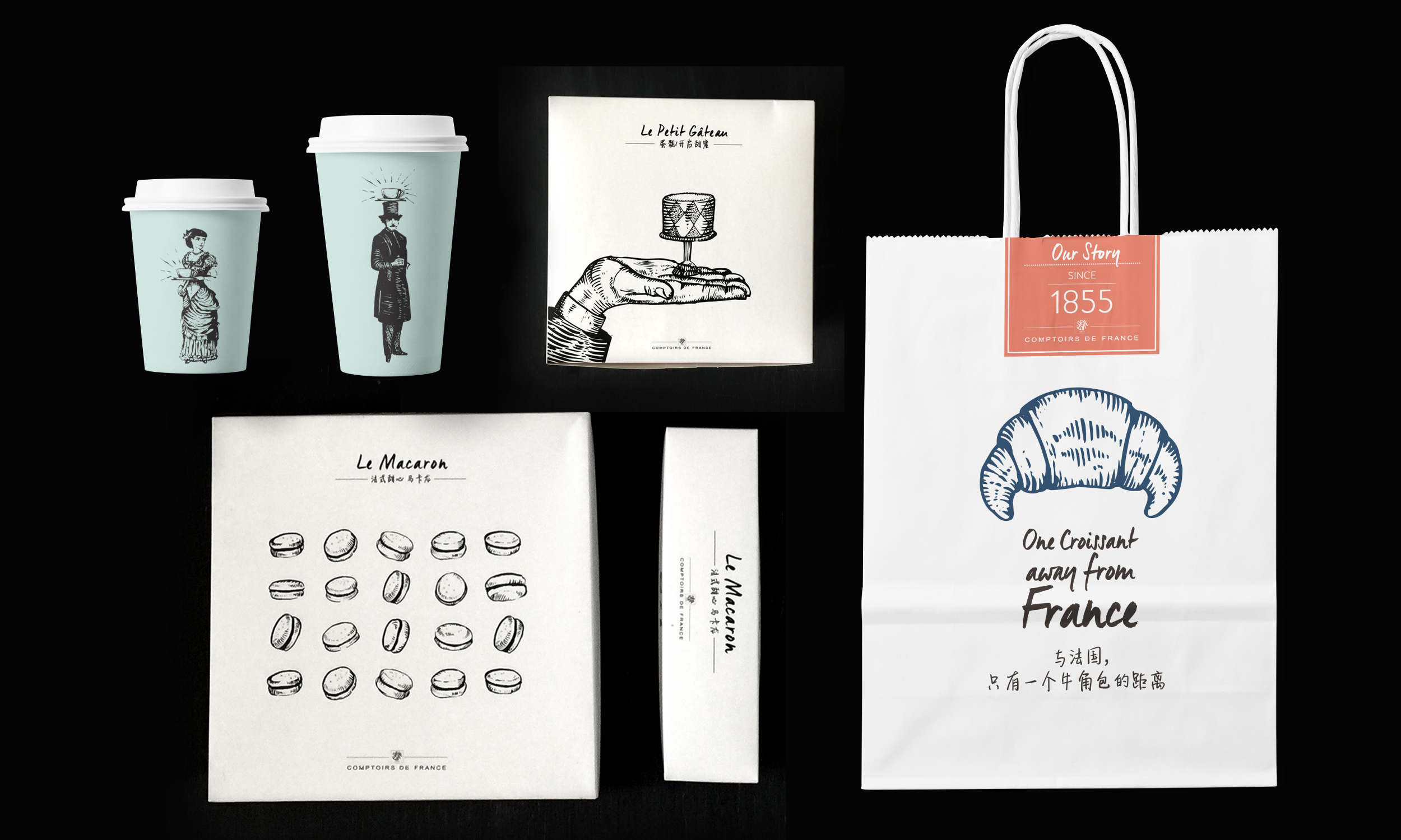 Comptoirs de France // Visual Identity - Gabrielle St-Pierre