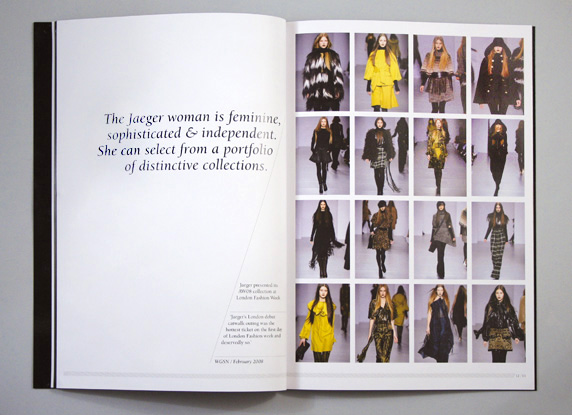 Jaeger / Brand Book - Alice King - Graphic Design