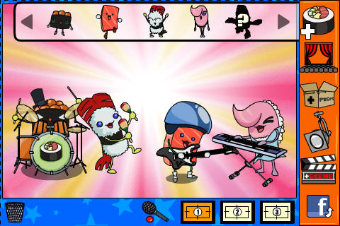 Dancing Sushi: iPhone Game - ANGIMATION