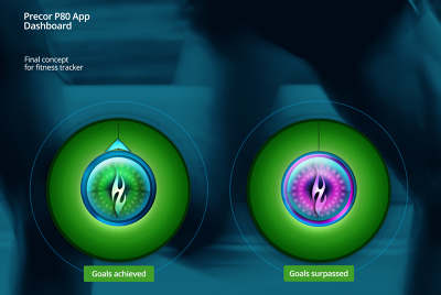 Precor P80 App Dashboard - Canhenha