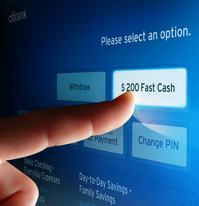 Citi // ATM UI Design - Matt Sharpe