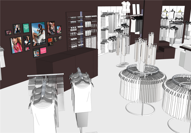 VISUAL MERCHANDISING PROMOD - Sandrine Travers fashion and graphic designer