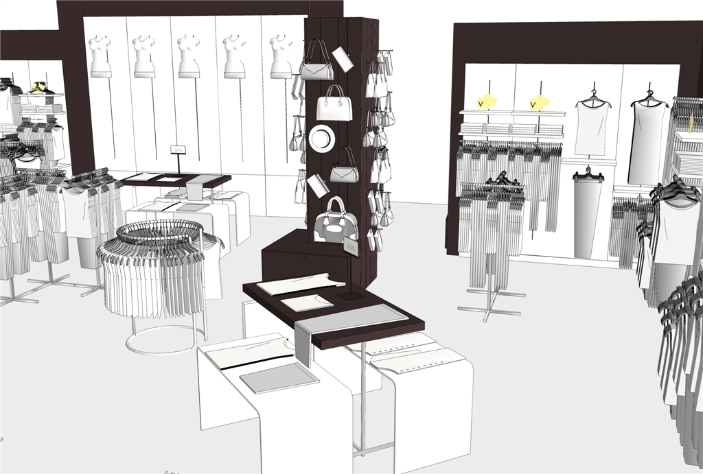 VISUAL MERCHANDISING PROMOD - Sandrine Travers fashion and graphic designer