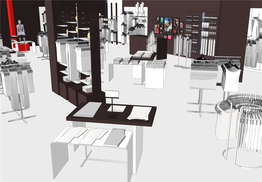 VISUAL MERCHANDISING PROMOD - Sandrine Travers fashion and graphic designer