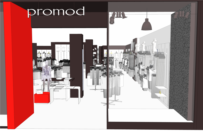 VISUAL MERCHANDISING PROMOD - Sandrine Travers fashion and graphic designer