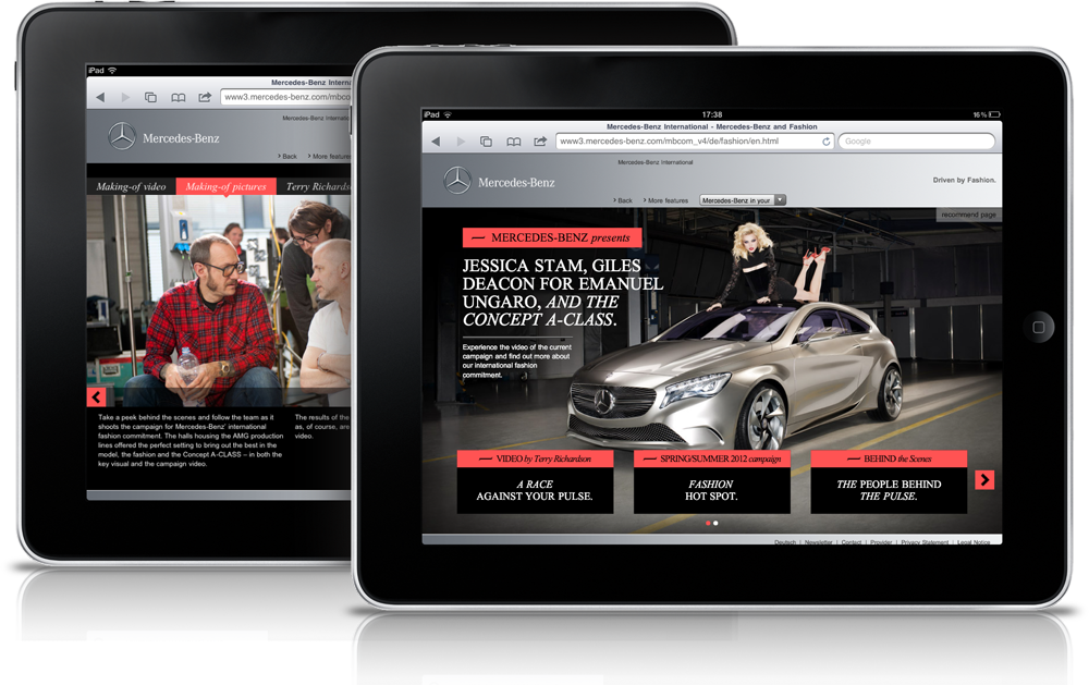 Mercedes-Benz Fashion // Promotion Campaign - Justin Salice-Stephan