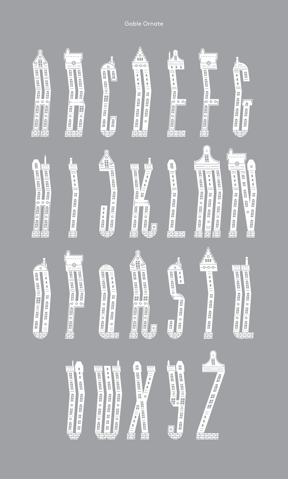 Gable: font design - KU Visual Communication