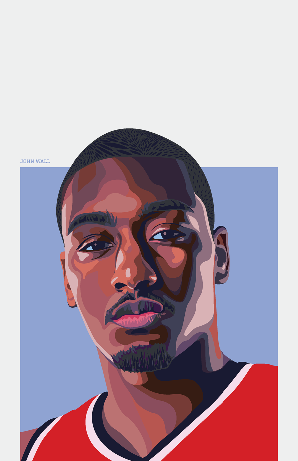 NBA Portraits - KU Visual Communication
