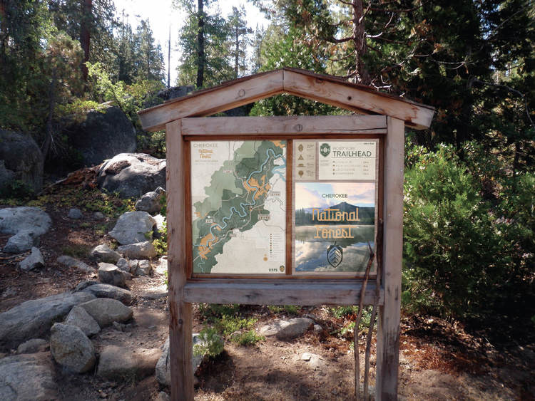 US Forest Service Trailhead Map - KU Visual Communication