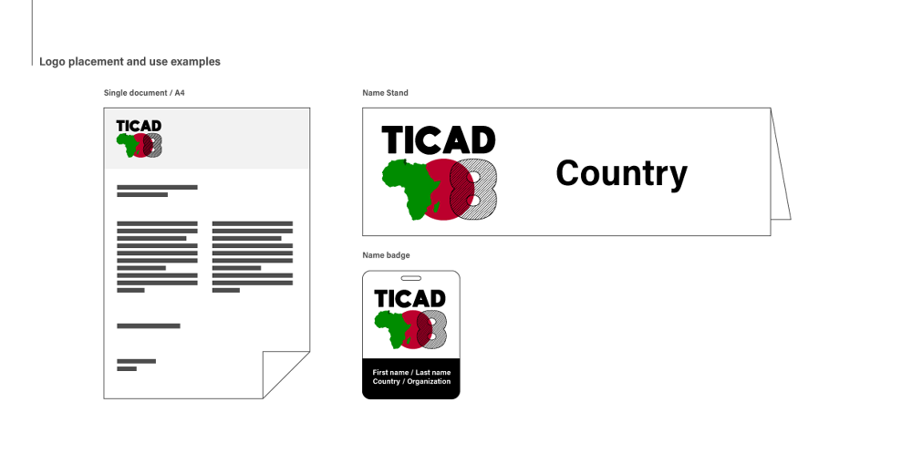 Visual Identity / TICAD 8 - variogram — visual communication