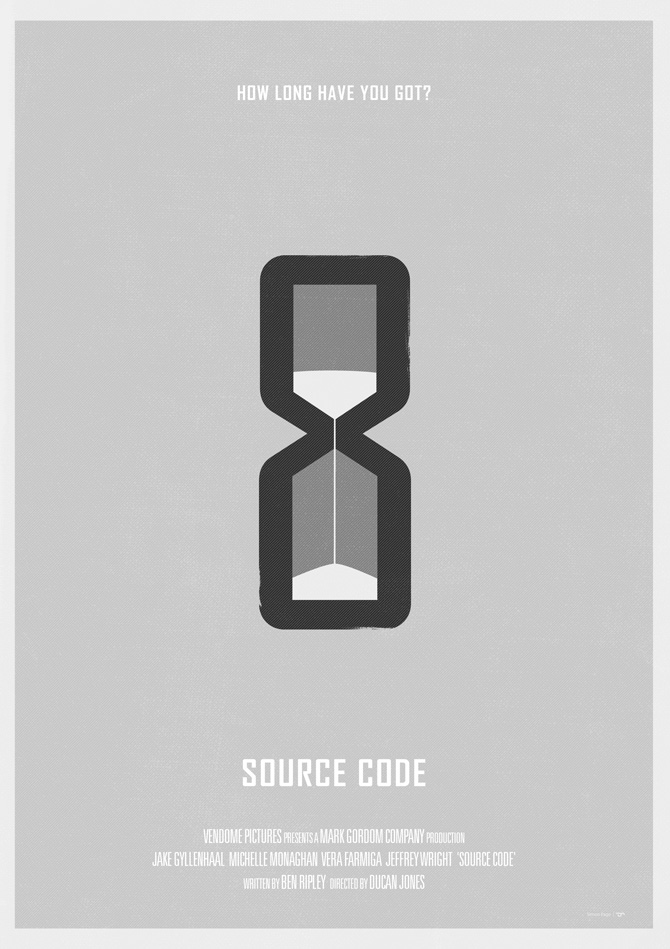 Source Code Movie Posters - excites - the Portfolio of Simon C. Page