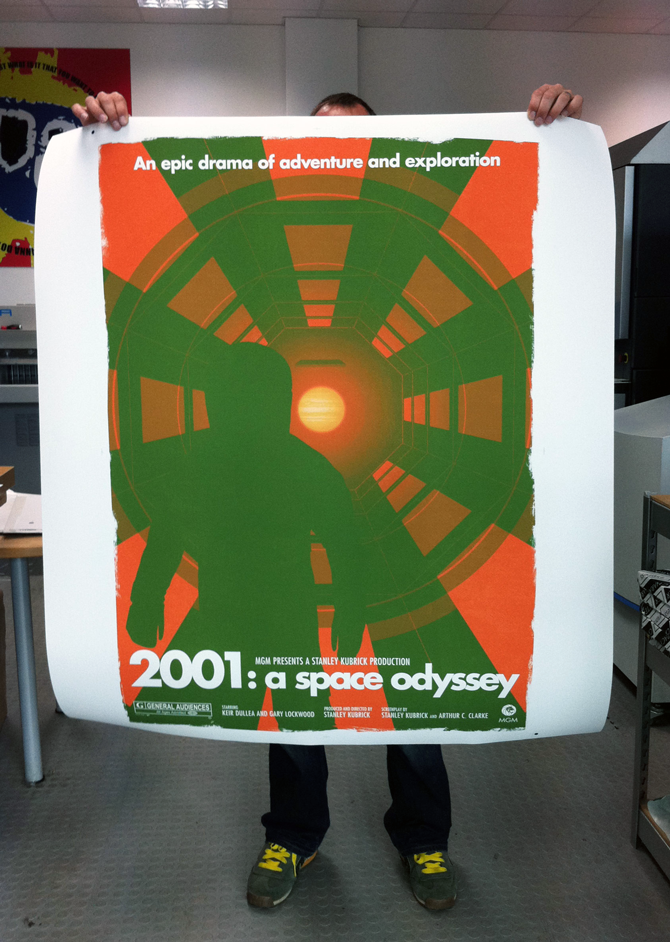 2001: A Space Odyssey Posters #2 - excites - the Portfolio of Simon C. Page