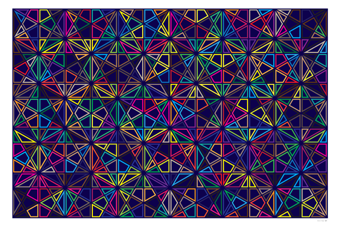 Polygon Prints - excites - the Portfolio of Simon C. Page