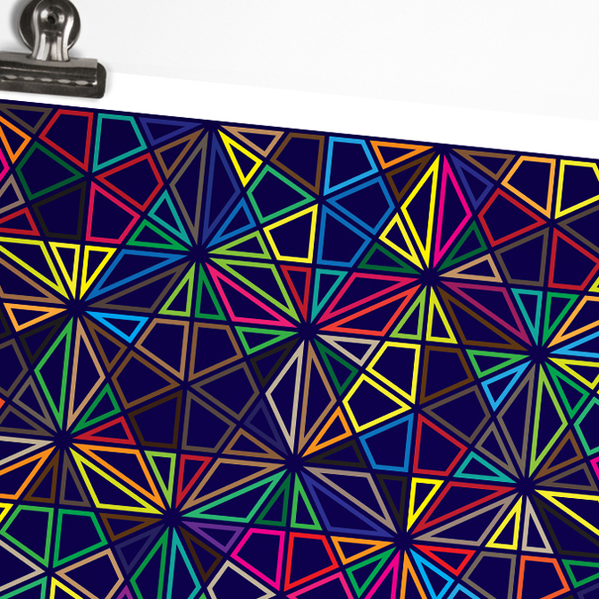 Polygon Prints - excites - the Portfolio of Simon C. Page