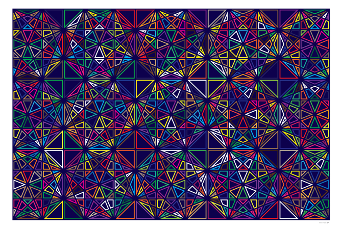 Polygon Prints - excites - the Portfolio of Simon C. Page