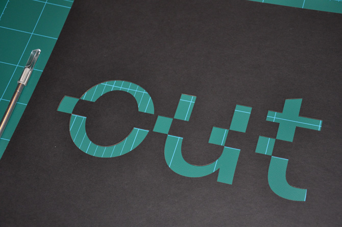 Cut it out (cut-out design) - excites - the Portfolio of Simon C. Page