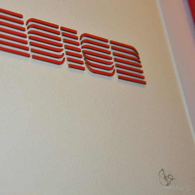 DESIGN (cut-out design) - excites - the Portfolio of Simon C. Page