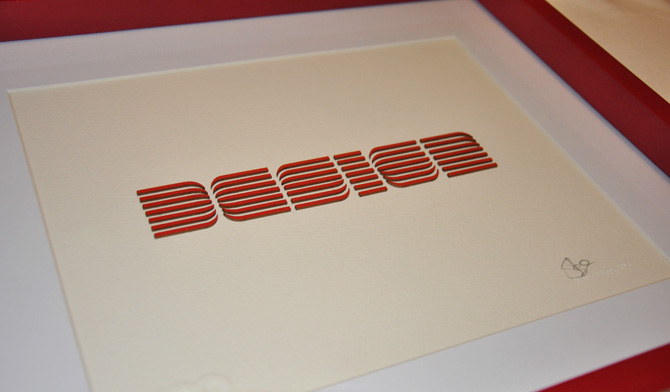 DESIGN (cut-out design) - excites - the Portfolio of Simon C. Page