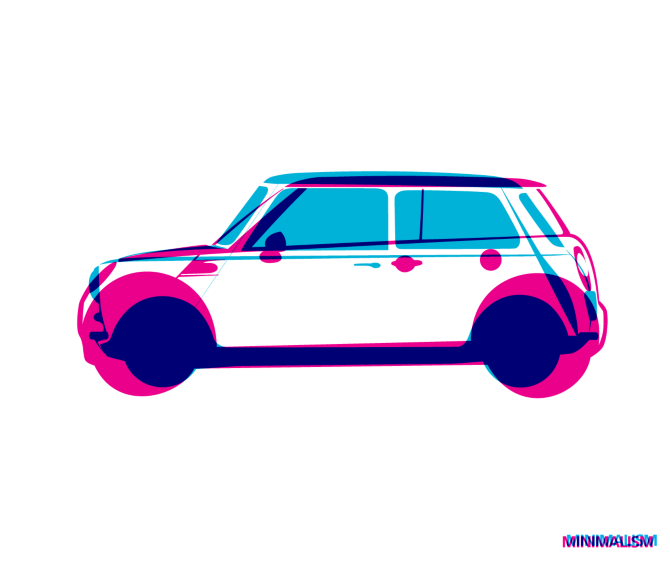 BMW Mini - Illustration - excites - the Portfolio of Simon C. Page