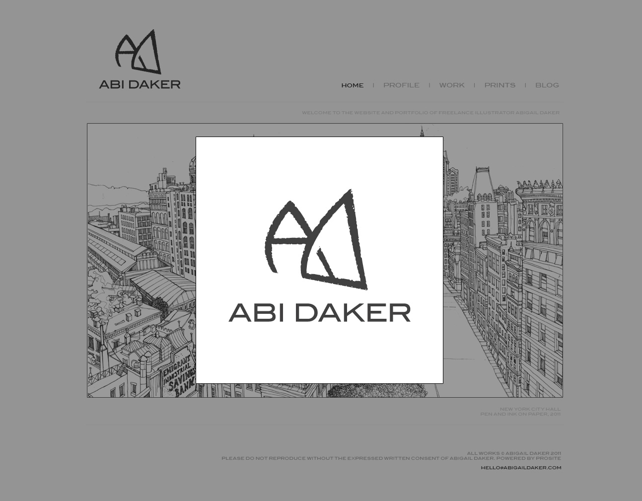 Abi Daker Logo - excites - the Portfolio of Simon C. Page