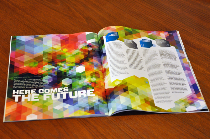 Toyota Magazine - Future - excites - the Portfolio of Simon C. Page