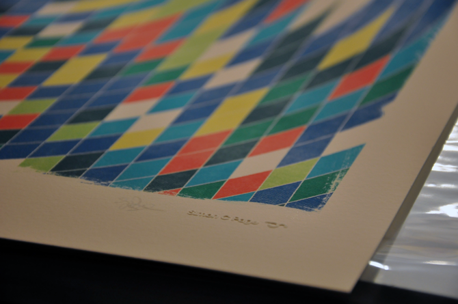 Limited Edition Geometric Retro Grunge Print - excites - the Portfolio ...