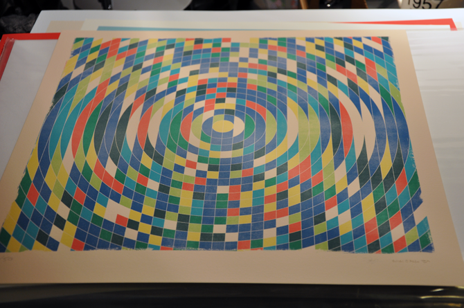 Limited Edition Geometric Retro Grunge Print - excites - the Portfolio ...