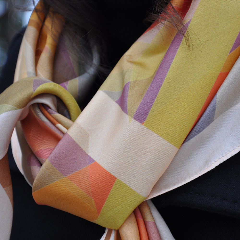 Geometric Silk Scarves and Handkerchiefs (Part 2) - excites - the ...
