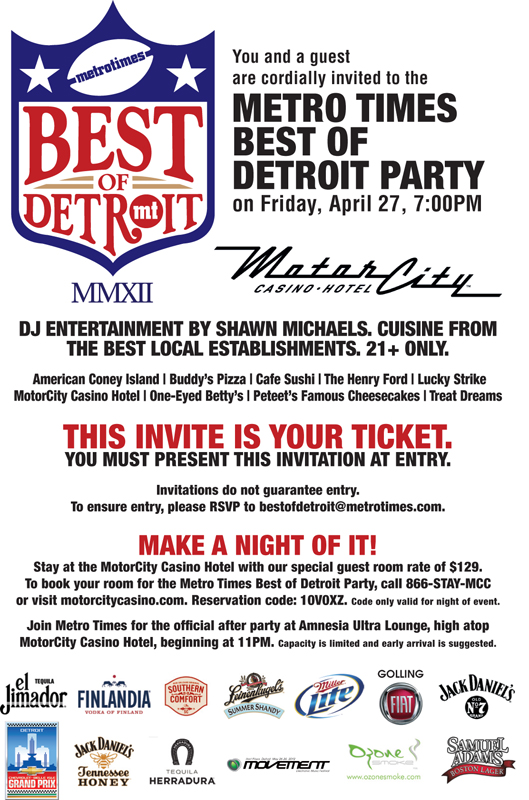 Best Of Detroit Invite - projectrudolph.com