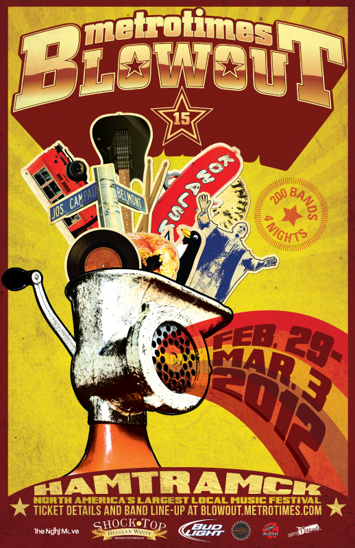Blowout 2012 Poster - projectrudolph.com