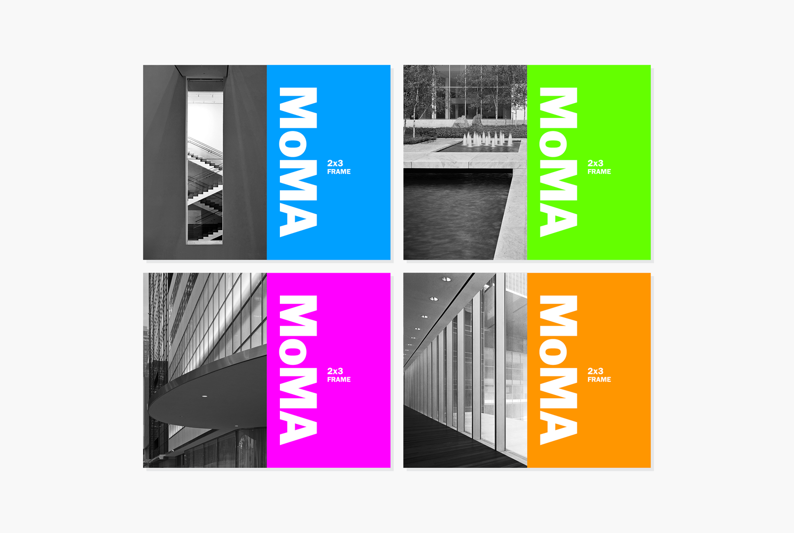 MoMA DS — Magnetic Frames - Lichen Project — Graphic Design