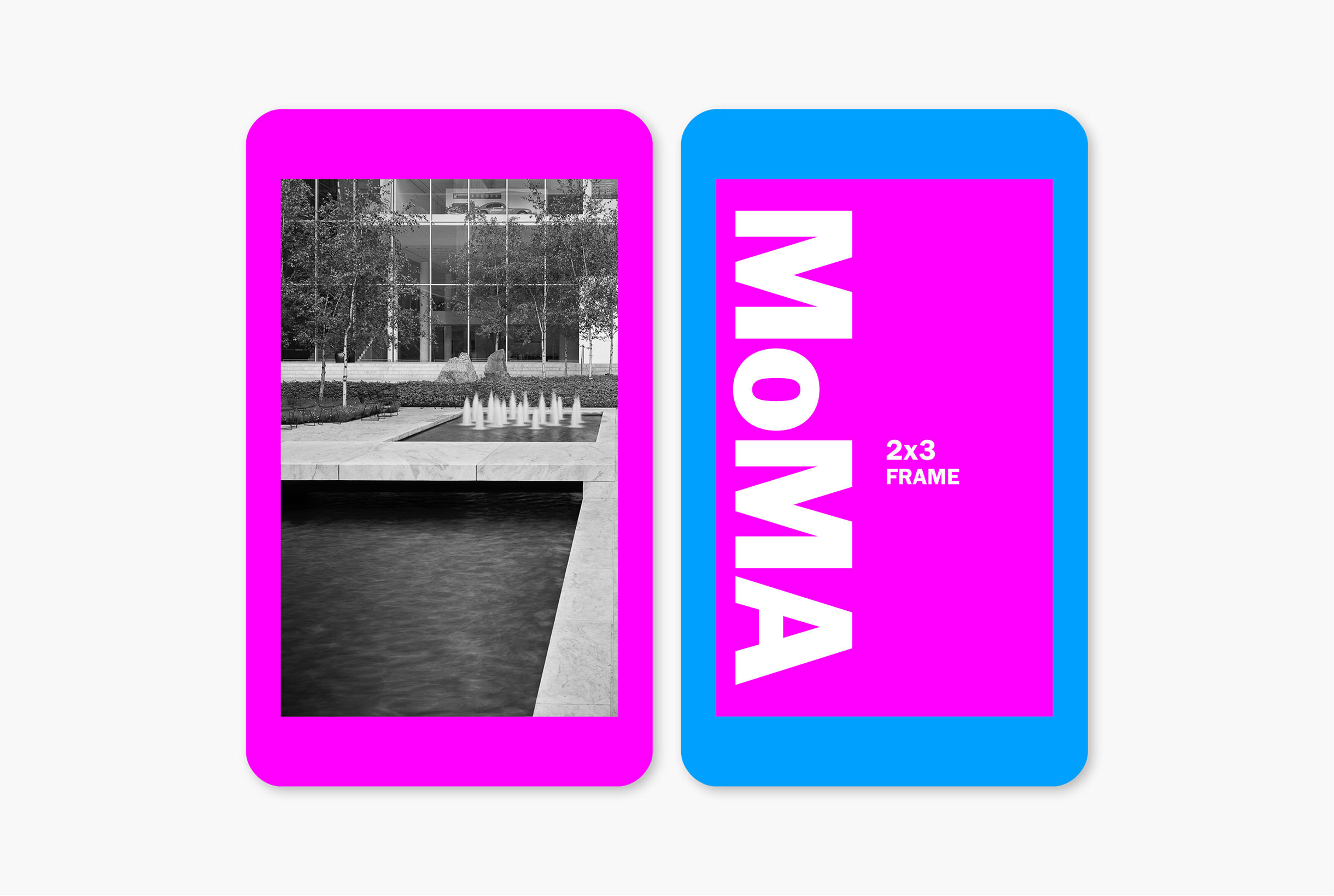 MoMA DS — Magnetic Frames - Lichen Project — Graphic Design