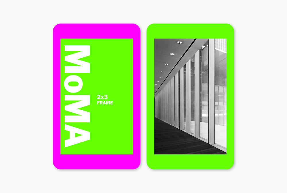 MoMA DS — Magnetic Frames - Lichen Project — Graphic Design