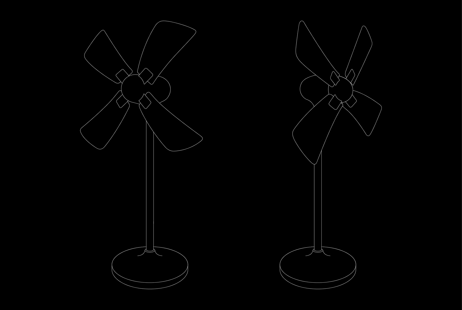 MoMA DS — USB Fan - Lichen Project — Graphic Design