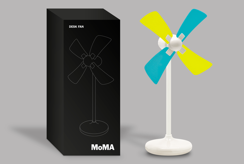 MoMA DS — USB Fan - Lichen Project — Graphic Design