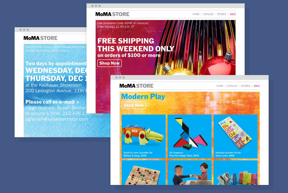 MoMA DS — Digital Collateral - Lichen Project — Graphic Design