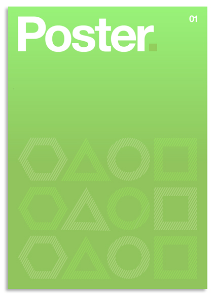 Poster Design : Shapes Set - AnotherDesignPortfolio.